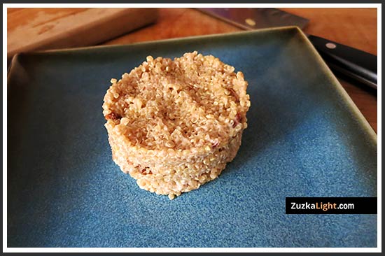 Apple Topped Quinoa with Vanilla Yogurt (WEM)